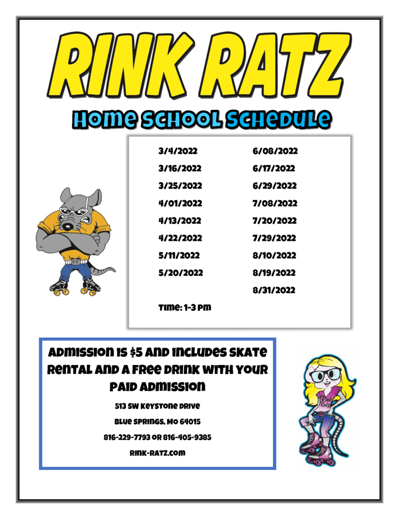 Home School Skate - Rink Ratz